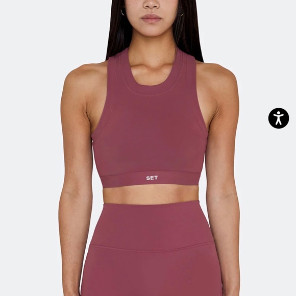 SET Active | Tops | Set Active Sportsbody High Neck Bra Canyon | Poshmark